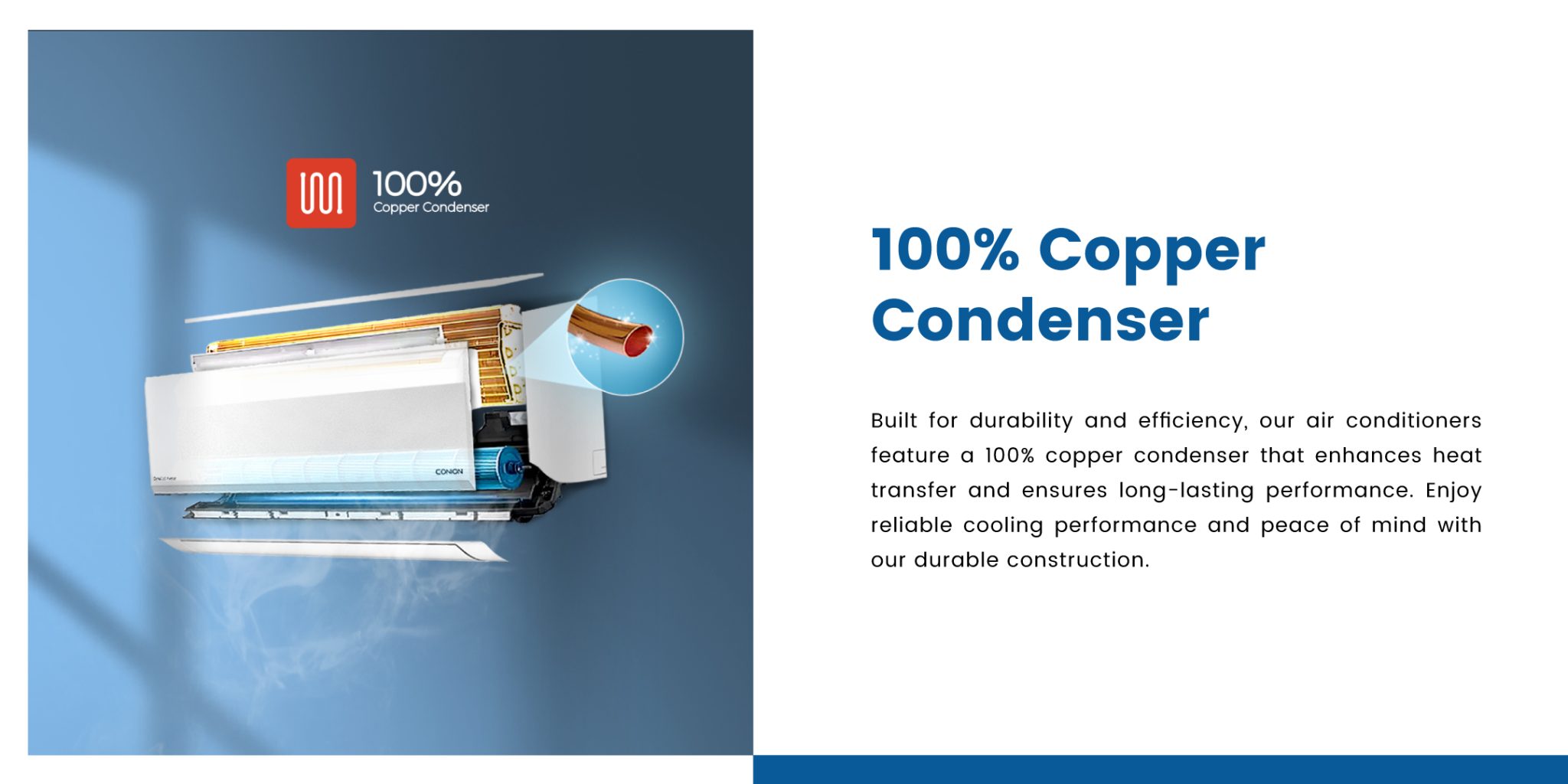 Conion BEW-DC12KR 1 Ton (DynaCool) Air Conditioner at Best Electronics